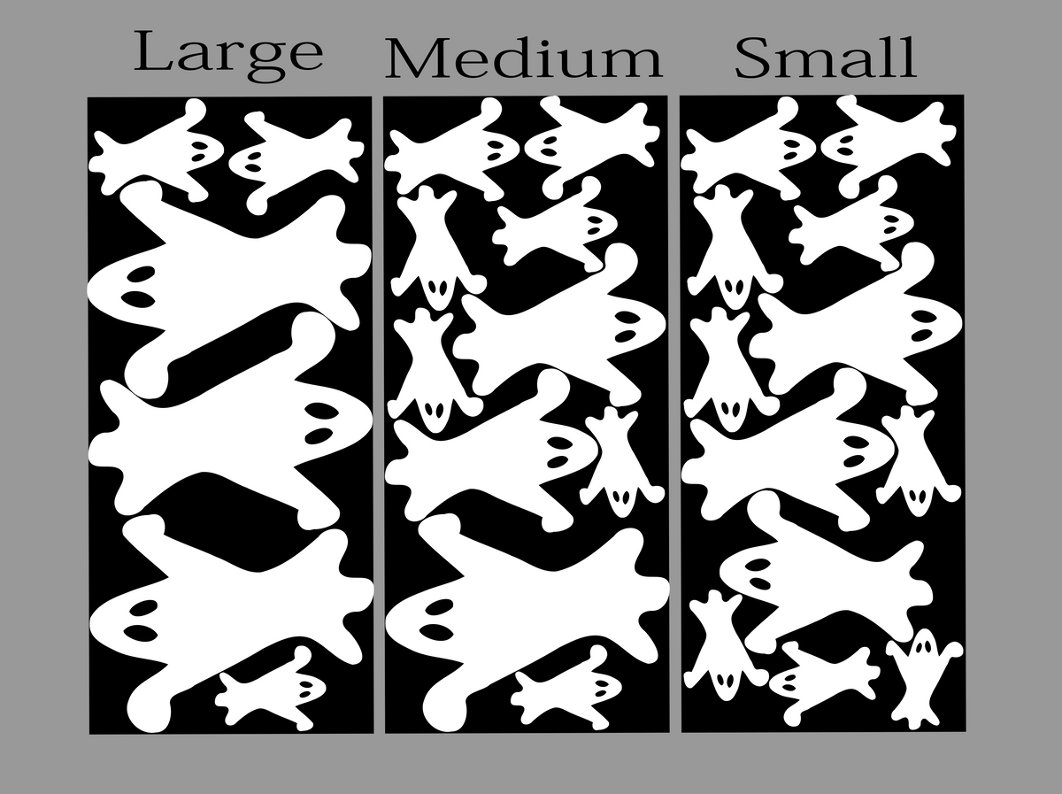 Ghosts Decal Set – Vinyl Messages